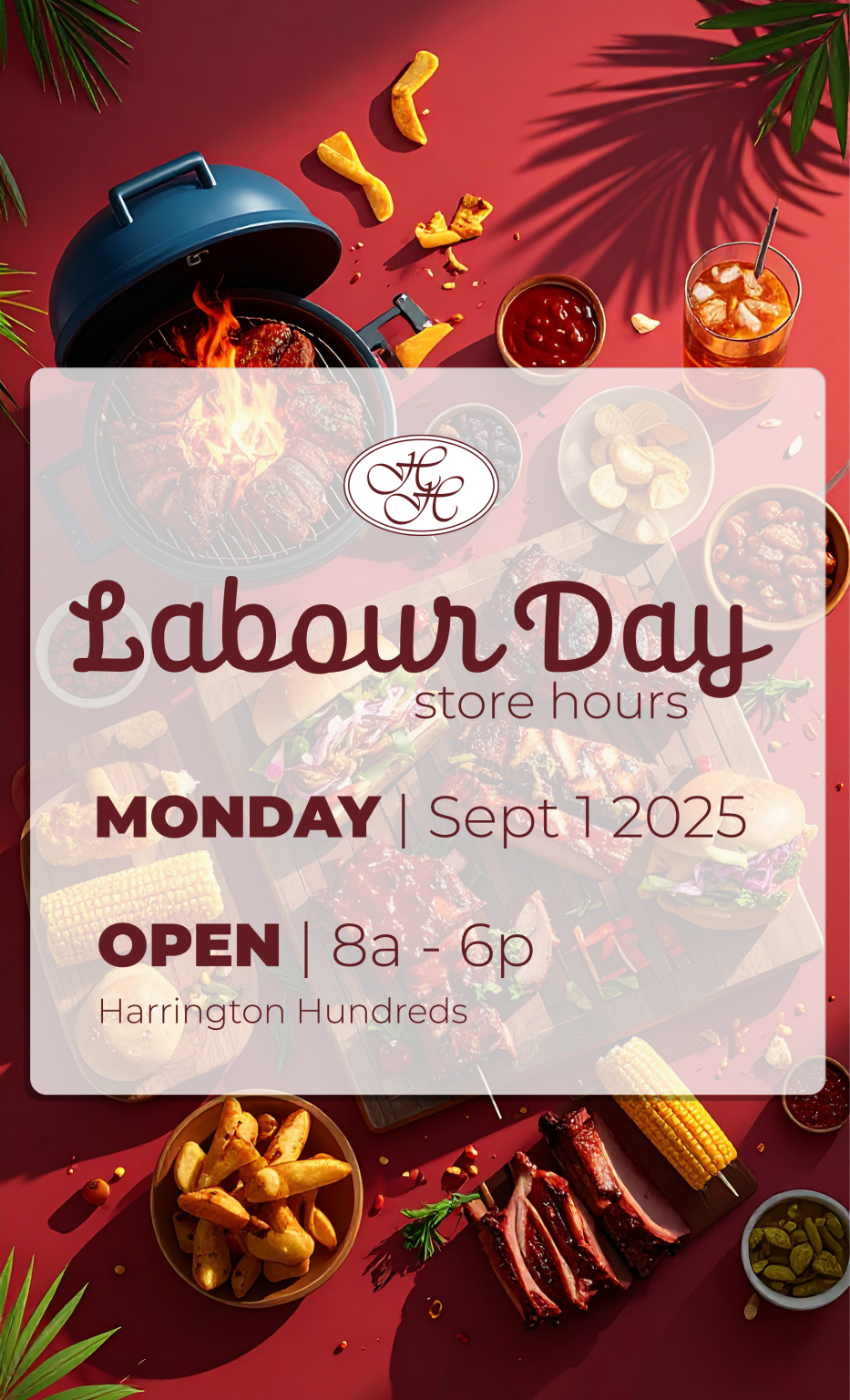 Holiday Hours - Harrington Hundreds